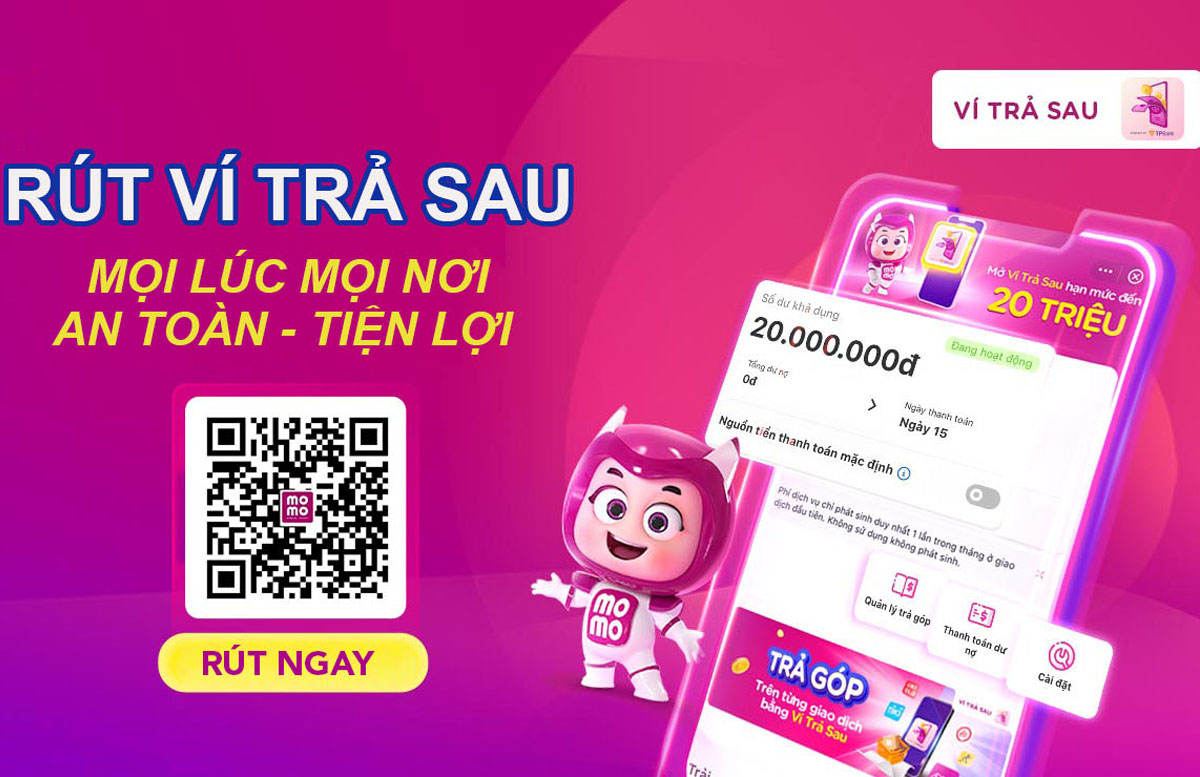 Rút tiền ví trả sau Momo uy tín và không bị khoá ví (cập nhật 2025)